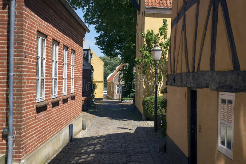 Stad Ribe Van Lego Wordt Gemaakt Die Redactionele Stock Afbeelding ...