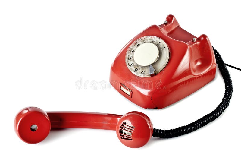 Oude telefoon stock foto. Image of heropleving, vorm - 16850046