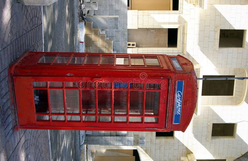 Oude telefooncel stock foto. Image of cultuur, klassiek - 13591486