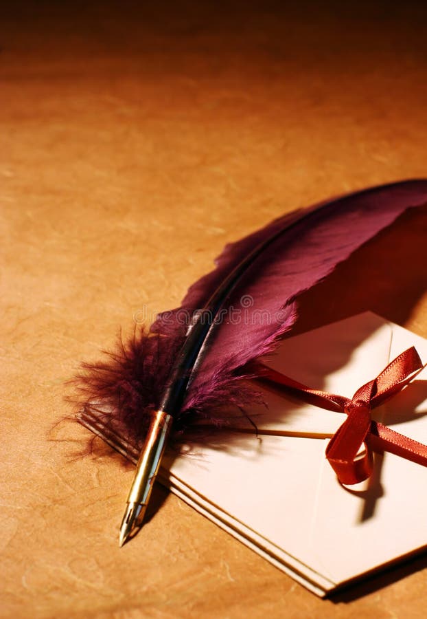 Oudmodige brieven stock afbeelding. Image of veer, bijtend - 3936359