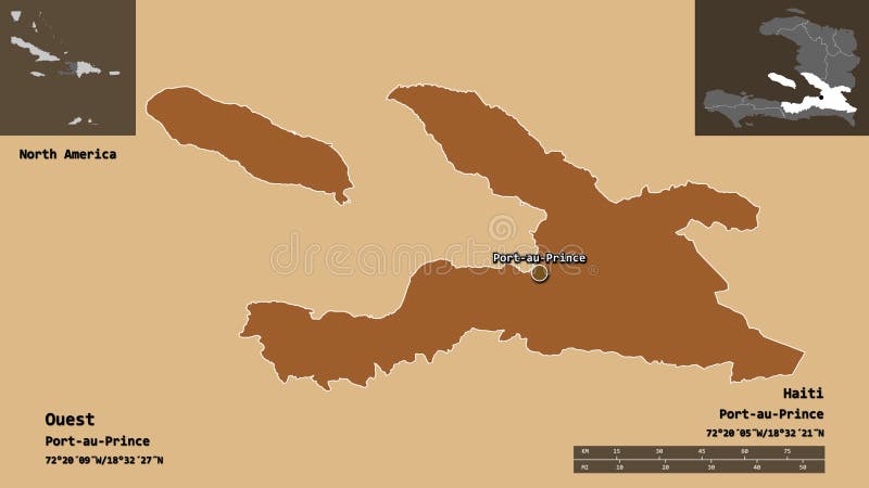 Ouest, Department of Haiti,. Previews. Pattern Stock Illustration ...