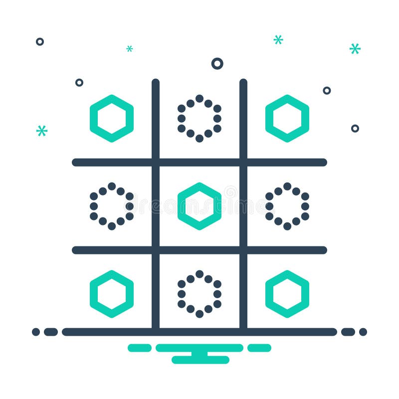 Mix Icon for Ought, Game and Design Stock Vector - Illustration of sign ...