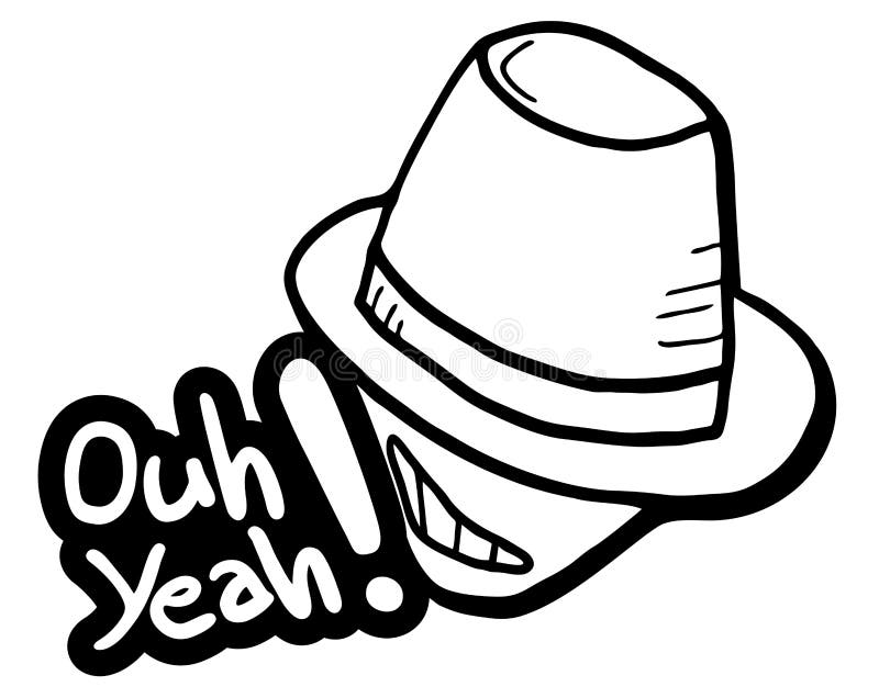 Ouh yeah stock vector. Illustration of poster, vector - 240482339