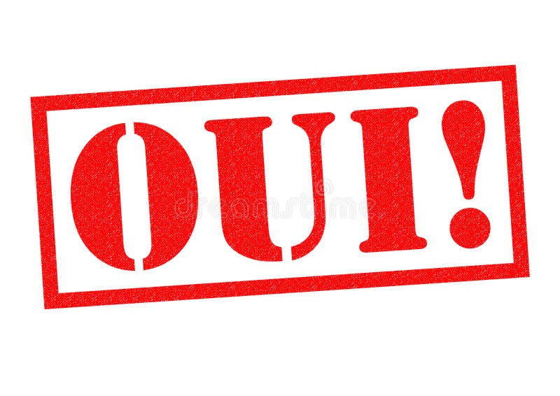 Oui Stock Illustrations – 83 Oui Stock Illustrations, Vectors & Clipart ...