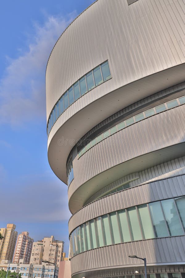 The Ound Building of Yuen Long Public Library Editorial Image - Image ...