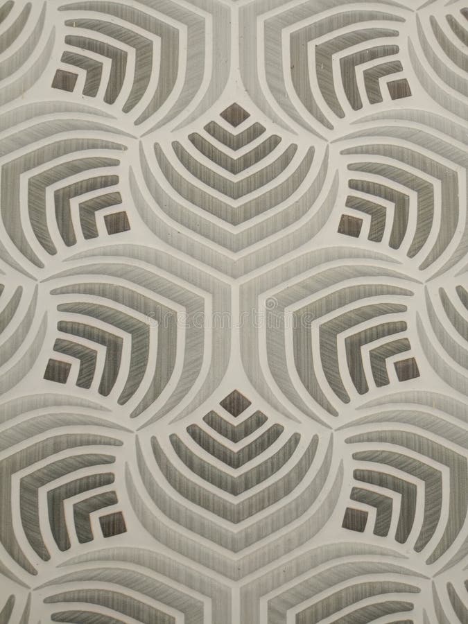 Optical Illusion, a Deceptive Tile Pattern Stock Photo - Image of ...