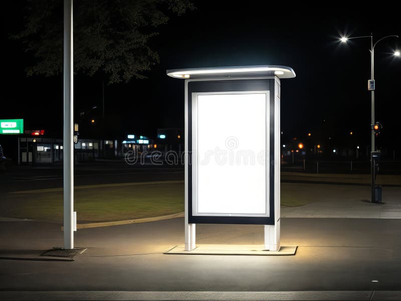 Our Captivating Bus Stop Light Box Mock-Up for Effective Brand ...