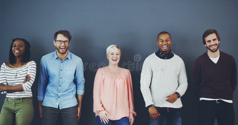 Our Differences Unite Us. Studio Shot of a Diverse Group of People ...