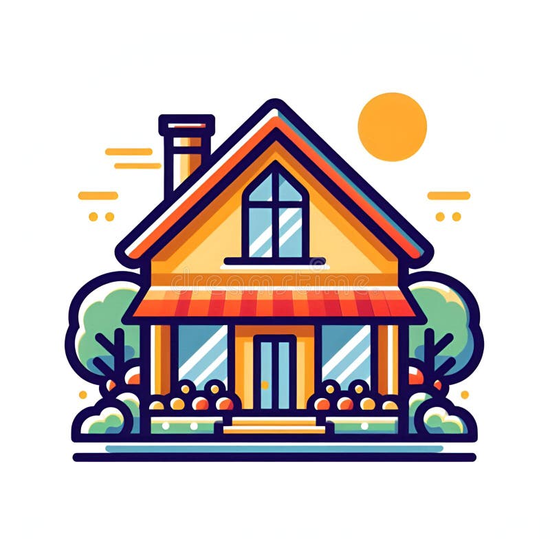 Eye-Catching Design: Multi-Colored Home Button for Easy Access ...