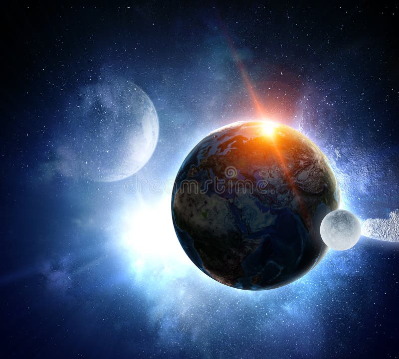 Our great unique world stock illustration. Illustration of night - 95719963