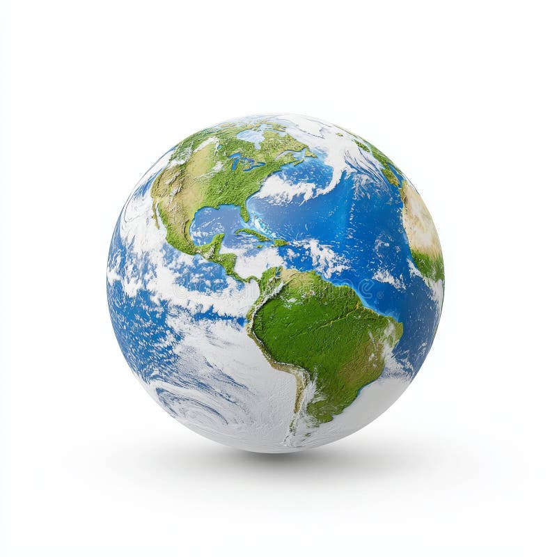 Our Home, Planet Earth, Depicted with Elements Provided by NASA Stock ...