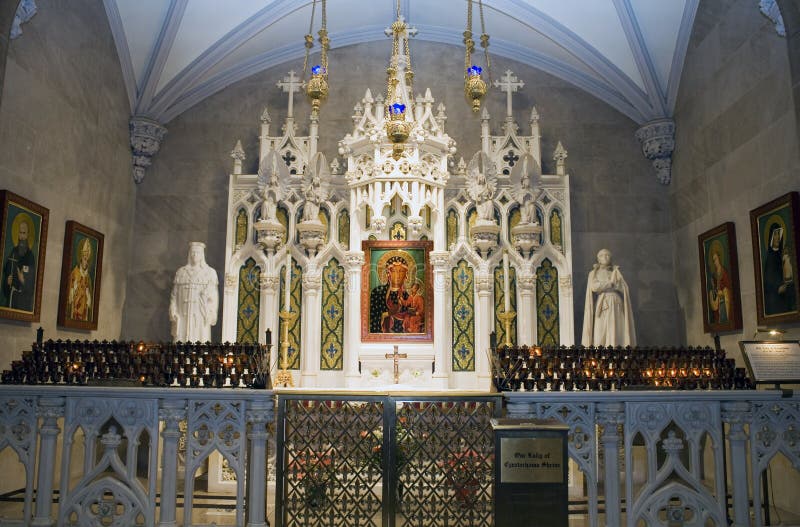 Our Lady of Czestochowa Shrine Editorial Photography - Image of lady ...