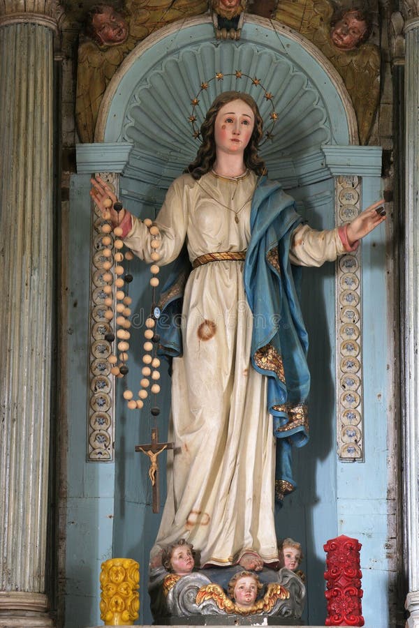 Our Lady of the Immaculate Conception, Statue in the Parish Church of ...