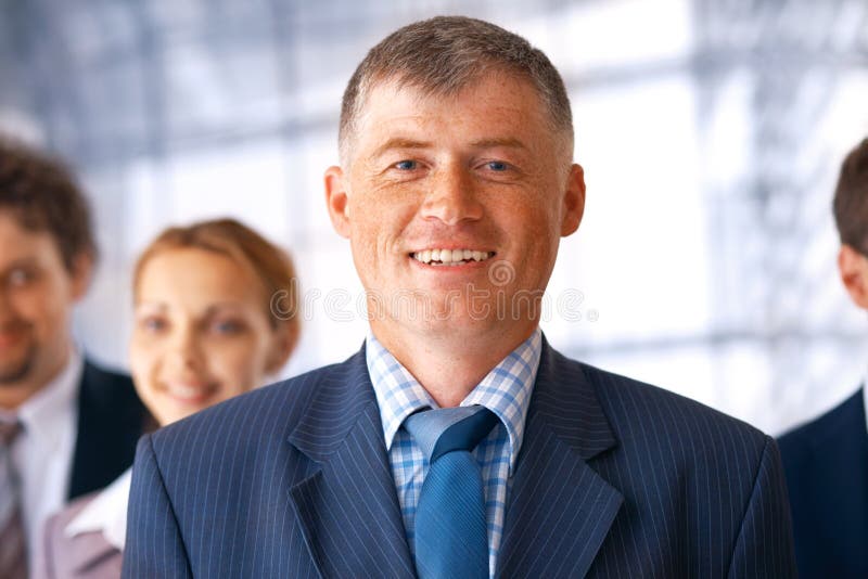 Our Leader. stock photo. Image of positivity, cooperation - 14855380