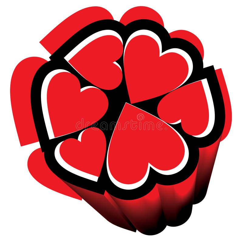 Our Love, deep-rooted stock illustration. Illustration of excitement ...