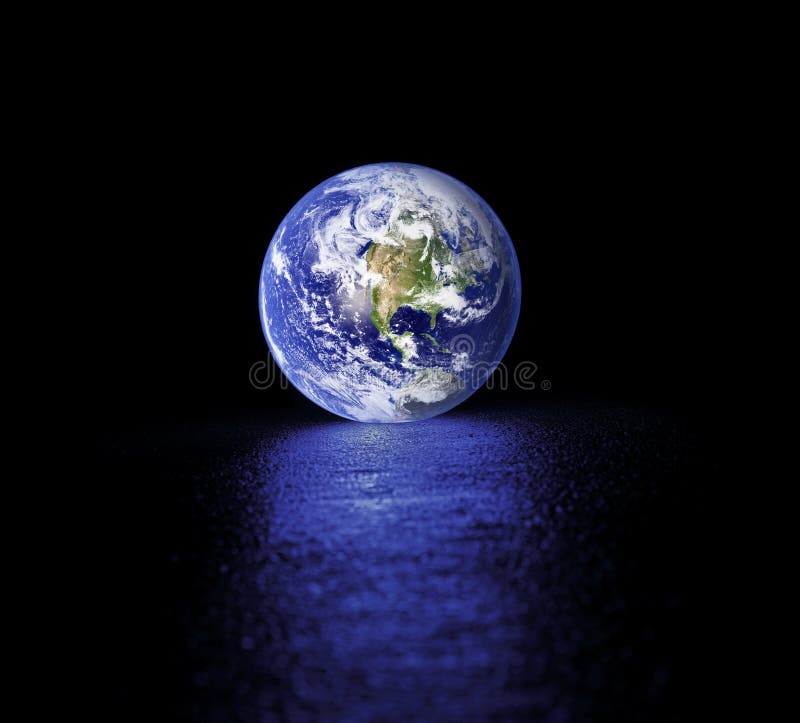 Earth reflection stock photo. Image of country, media - 6502372