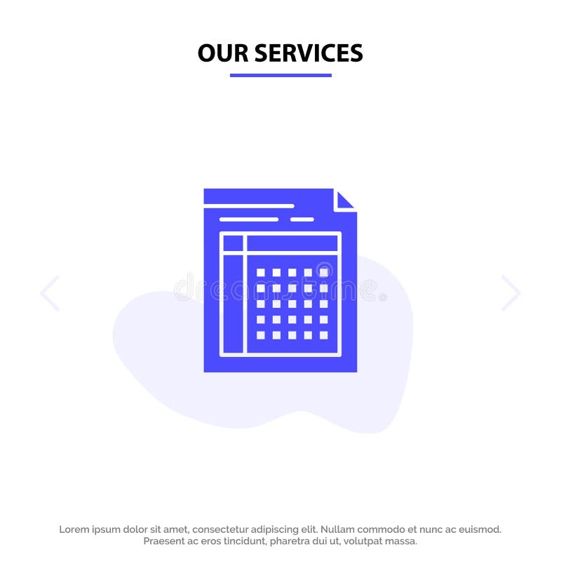 Our Services Audit, Bill, Document, File, Form, Invoice, Paper, Sheet ...