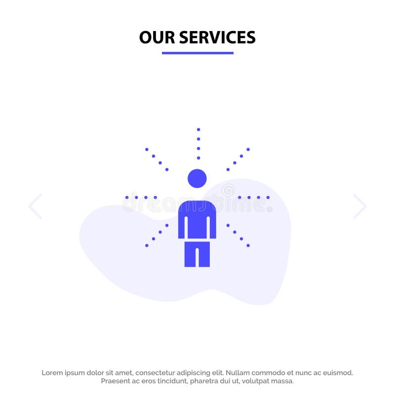 Our Services Awareness, Feel, Human, Perception, Sense Solid Glyph Icon ...