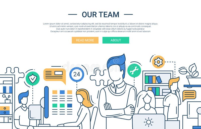 Header Design Team Stock Illustrations – 4,259 Header Design Team Stock ...