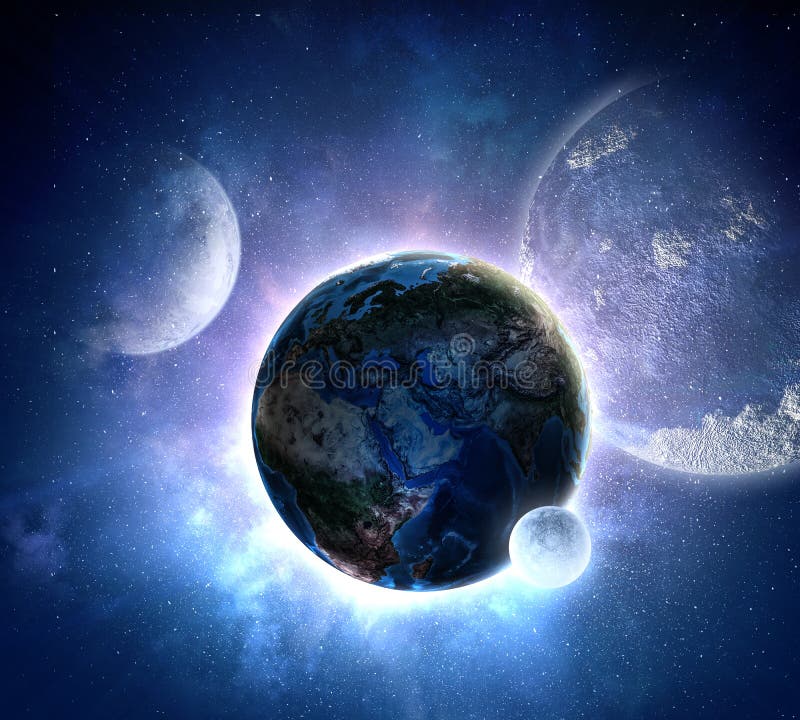 Our unique universe stock image. Image of astronomy, planet - 95240837