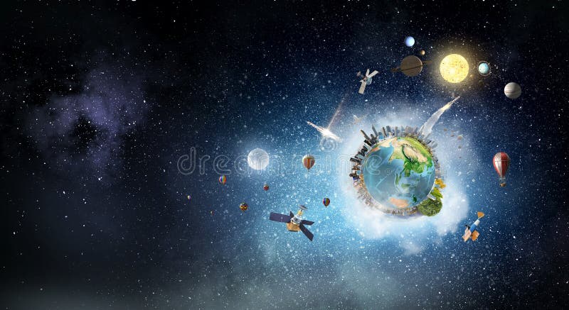 Our unique world stock image. Image of blue, everlasting - 91241199