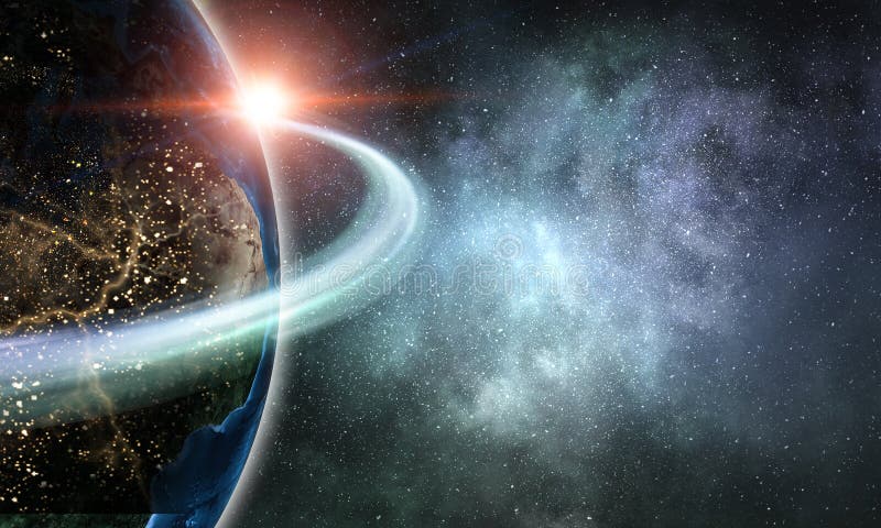 Our unique world stock image. Image of moon, globe, earth - 95239597