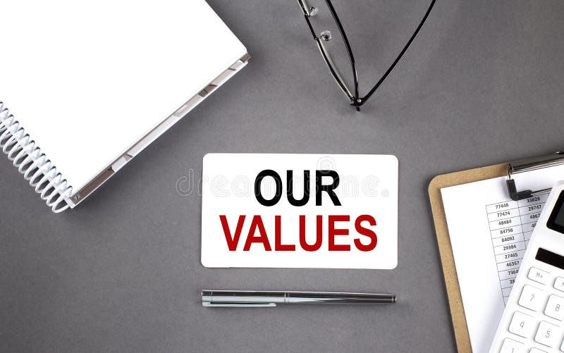 Our Values Text Quote Concept Background Stock Photos - Free & Royalty ...