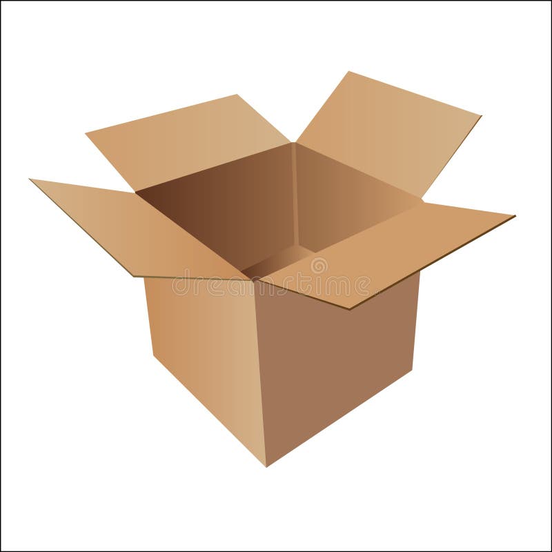 Carton Box Graphic stock illustration. Illustration of good - 197997118