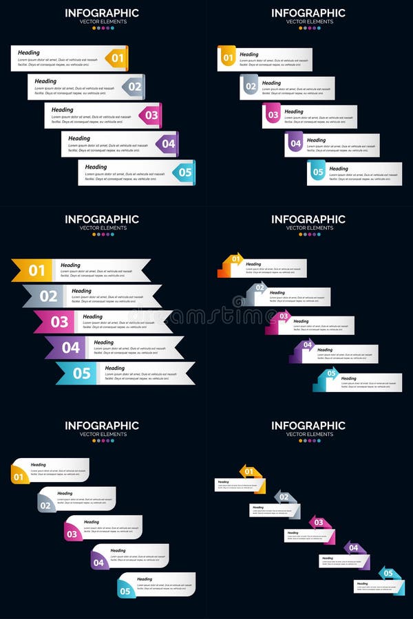 Our Vector 6 Infographics Pack Includes Beautifully Designed Diagrams ...
