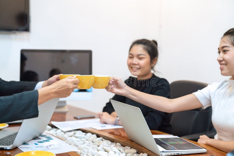 Our Victory is To Work Together To Overcome the Problems Stock Photo ...