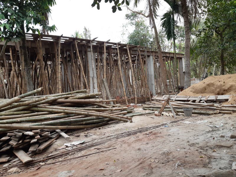 Our Village Building Development Stock Image - Image of people ...