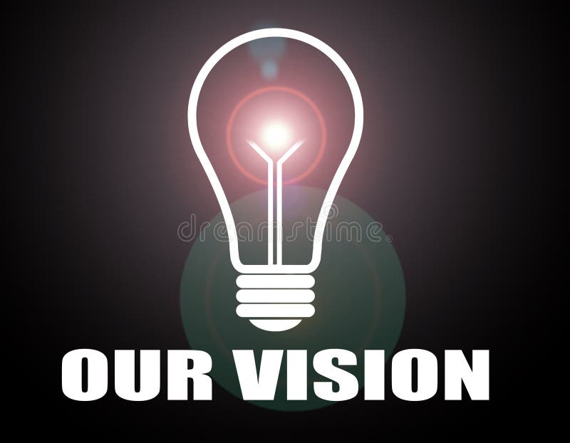 Our Vision stock illustration. Illustration of mission - 4342841
