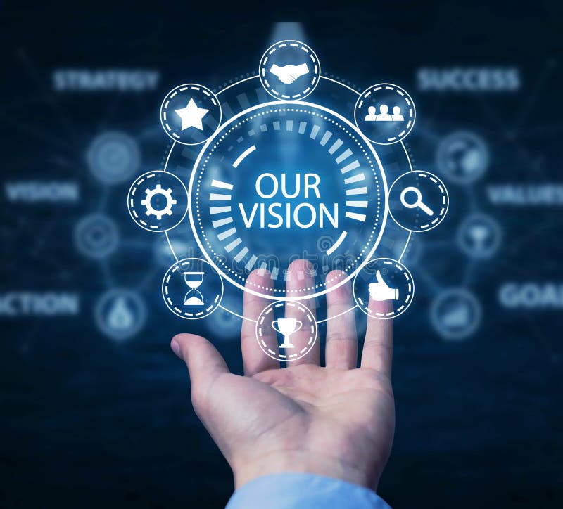Our Vision Concept. Business. Technology Stock Photo - Image of mission ...