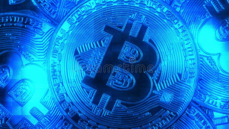 Ouro Cripto Bitcoin Da Moeda - BTC - Moeda Do Bocado Moedas Criptos De ...