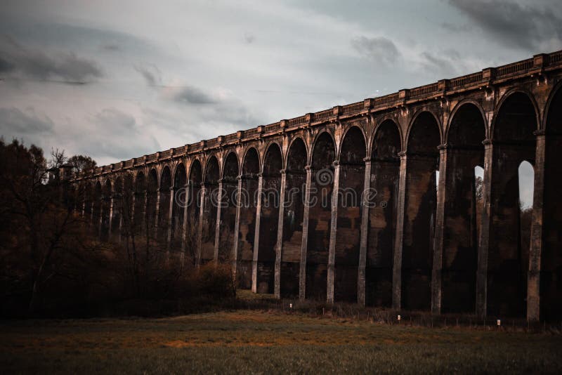 Ouse Valley Viaduct with Its Arches, England Stock Photo - Image of ...