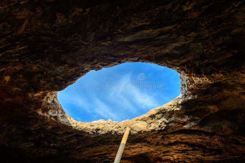 Out of the cave stock image. Image of nature, cavern - 30813169