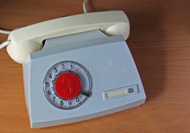 Soviet retro telephone set stock photo. Image of dial - 103673398
