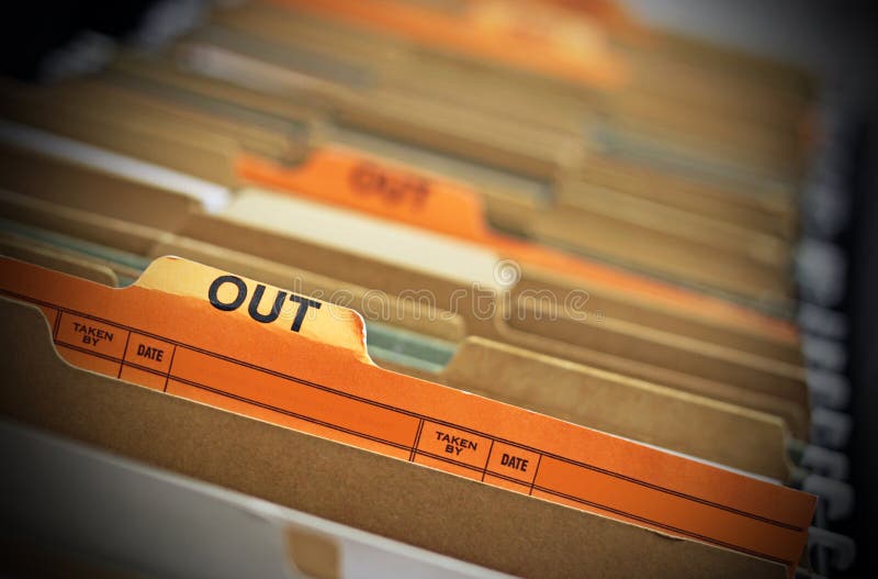 Out File stock image. Image of system, blur, cabinet - 42562027