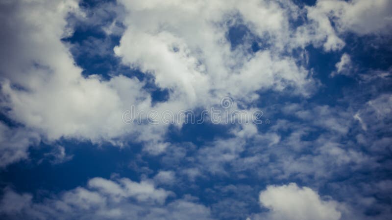 Out of Focus Clouds and Blue Sky for Smooth Background Stock Image ...