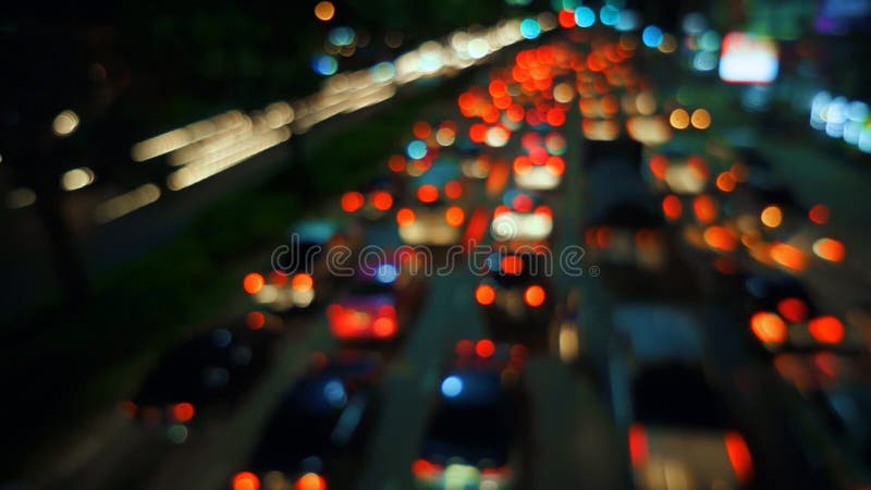Timelapse Traffic, Loopable. Stock Video - Video of green, blinking ...