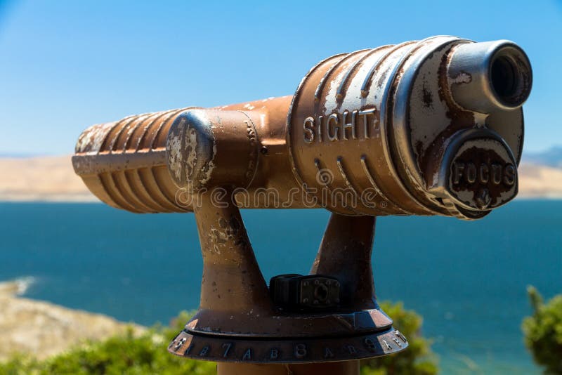 Viewing Scope with Focus in Front Stock Image - Image of lens ...