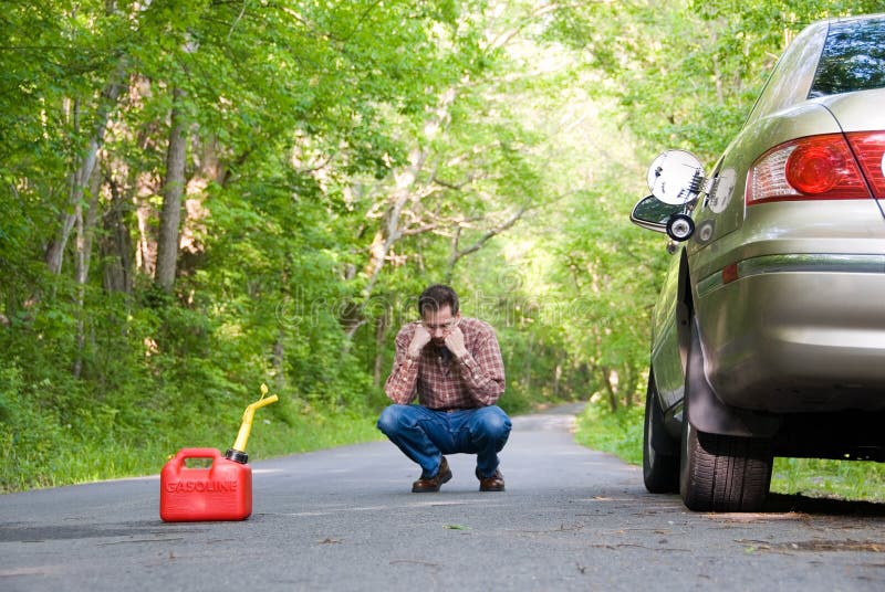 Out of gas stock image. Image of mountains, dessert, america - 5142075