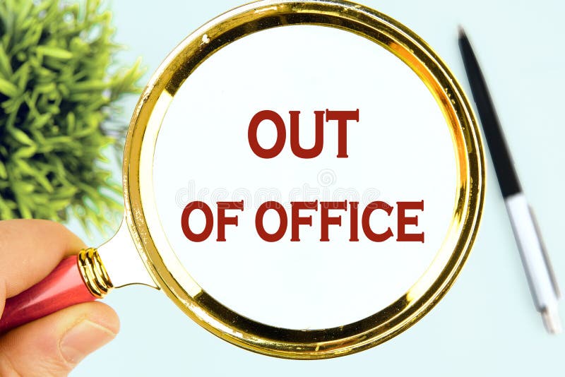 OFFICE 365 Words Written on the Sticker, Front View Stock Image - Image ...