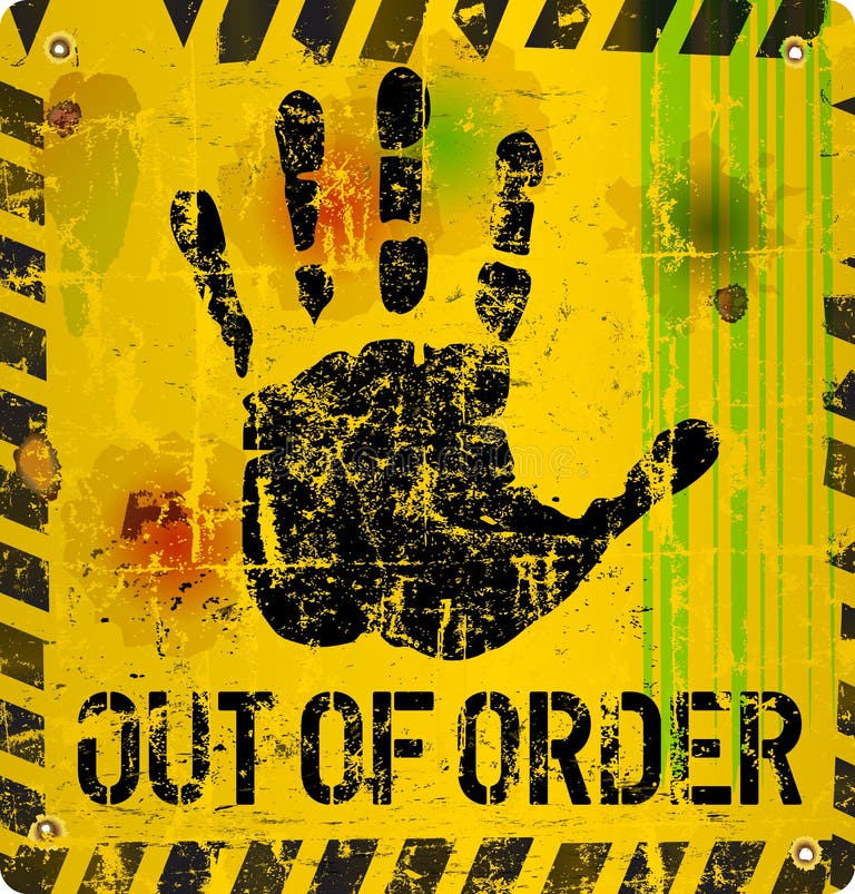 Out Order Stock Illustrations – 11,612 Out Order Stock Illustrations ...