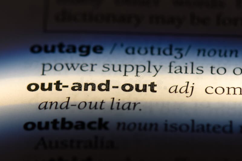 Out and out stock image. Image of text, idea, writing - 126547697