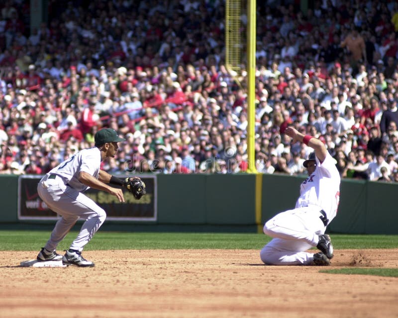 Out at Second editorial stock image. Image of baseball - 109042914