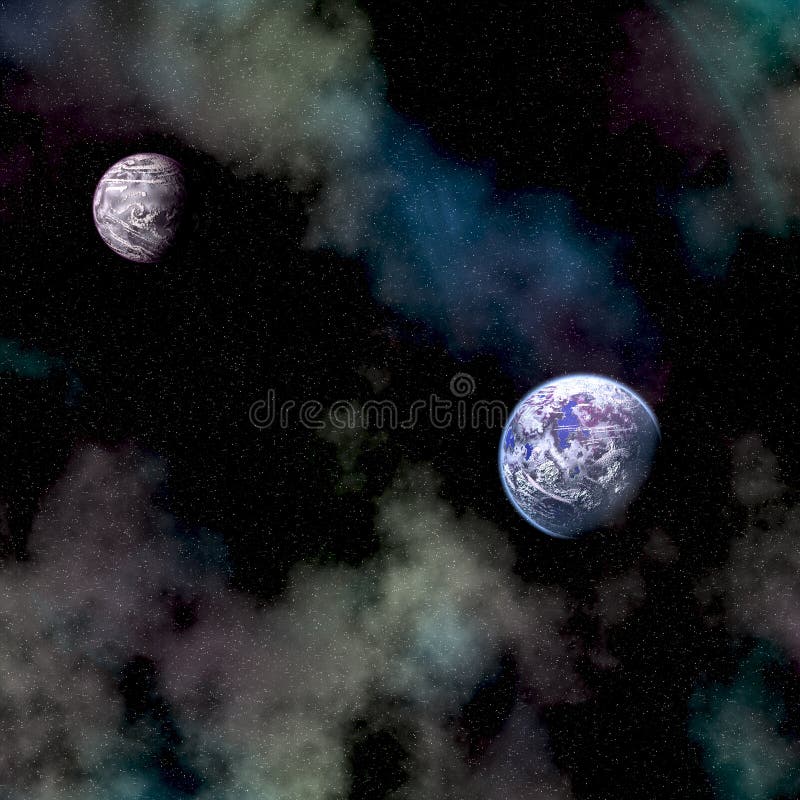 Out of space stock image. Image of peaceful, nature, blue - 1986361