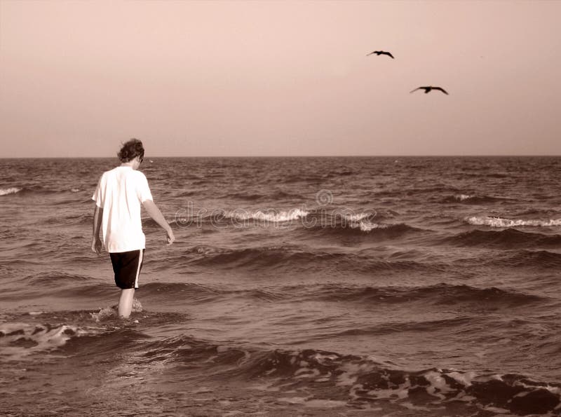 1,855 Man Out To Sea Stock Photos - Free & Royalty-Free Stock Photos ...