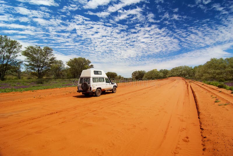 Outback Travel stock image. Image of outback, dunes, drough - 15776899