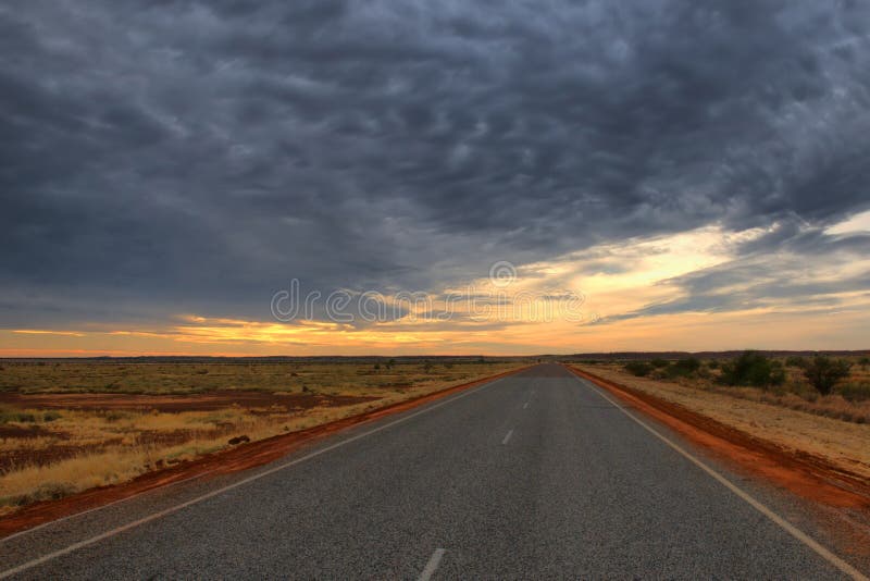 Outback road Australia stock image. Image of remote, desert - 6841141
